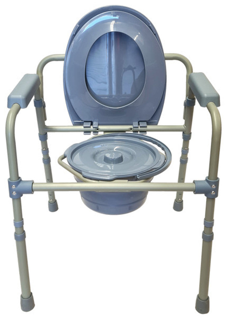 Steel Toilet Commode – Get About Mobility