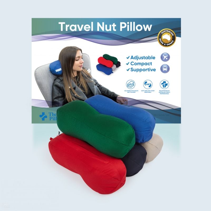 Travel Nut - Travel Support Pillow – Get About Mobility