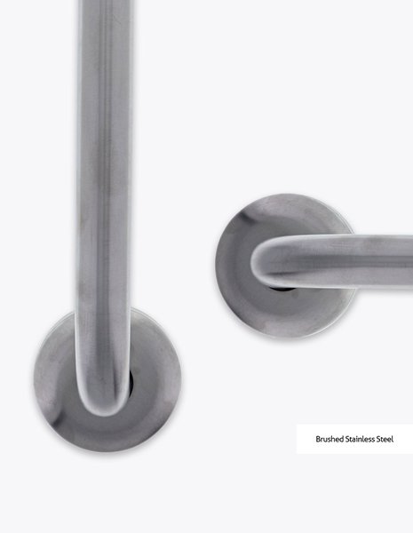 Brushed Stainless Steel - Concealed Fix 32mm – Get About Mobility