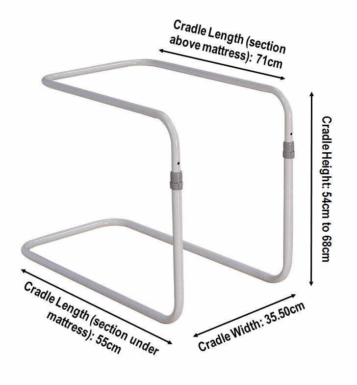 Adjustable Bed Cradle - Customized Comfort Solution – Get About Mobility