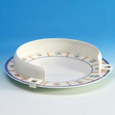 Plastic Plate Guard - Prevent Food Spills and Aid Eating – Get About ...