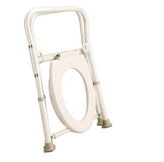 Folding Over toilet aid Bathroom / Get About Mobility
